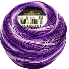 Fil Coton perlé n°8 DMC 52 Parfums de violette - Univers Broderie