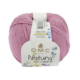 Fil DMC Natura Just Cotton n°52 Géranium - Crochet • Tricot