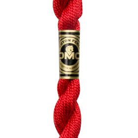 Fil Coton perlé n°5 DMC 349 Rouge Piment - Univers Broderie