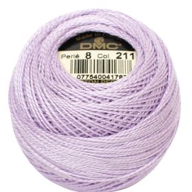 Fil Coton perlé n°12 DMC 211 Parme clair- Univers Broderie