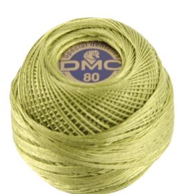 Fil DMC Spécial Dentelles - Fil Crochet DMC n° 471 Vert estragon