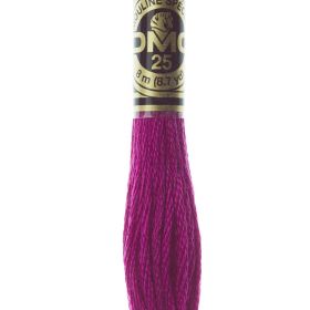 Fil à broder mouliné DMC coloris 917 Rose Bougainvillées - Univers Broderie