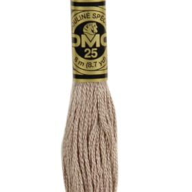 Fil à broder mouliné DMC coloris 07 Marron Bois Flotté - Univers Broderie