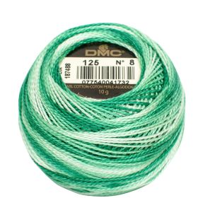 Fil Coton perlé n°8 DMC 125 Vert Printemps - Univers Broderie