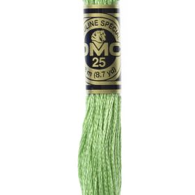 Fil à broder mouliné DMC coloris 703 Vert printemps - Univers Broderie