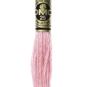 Fil à broder mouliné DMC coloris 604 Jacinthe rose - Univers Broderie