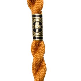 Fil Coton perlé n°5 DMC 976 Muscade - Univers Broderie