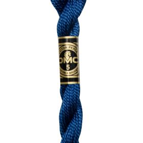Fil Coton perlé n°5 DMC 311 Bleu polaire foncé - Univers Broderie