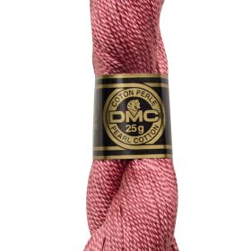 Fil Coton perlé DMC n°5 Retors d'Alsace 223 Bois de Rose