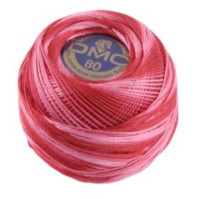 Fil DMC Spécial Dentelles - Fil Crochet DMC n° 107 Rose Passion Ombrée