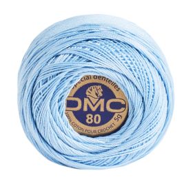 Fil DMC Spécial Dentelles - Fil Crochet DMC n° 3325 Bleu d'Azur