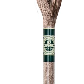 Fil à broder mouliné DMC Satin S841 Taupe - Univers Broderie