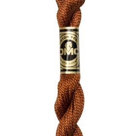 Fil Coton perlé n°5 DMC 975 Châtaigne - Univers Broderie