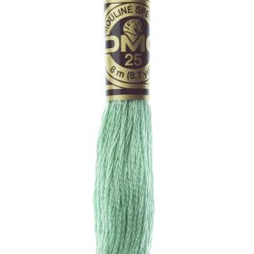 Fil à broder mouliné DMC coloris 563 Vert Céladon - Univers Broderie