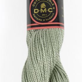 Fil Coton perlé DMC n°5 Retors d'Alsace 522 Vert treillis