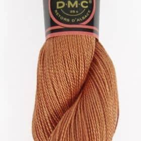Fil Coton perlé DMC n°8 Retors d'Alsace 3776 Marron Nougatine