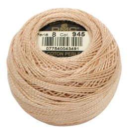 Fil Coton perlé n°8 DMC 945 Rose Fond de teint - Univers Broderie
