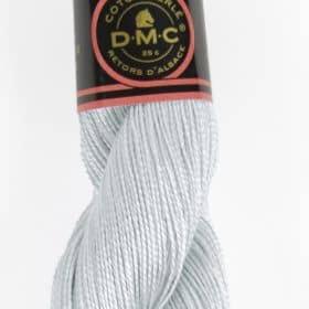 Fil Coton perlé DMC n°8 Retors d'Alsace 762 Gris Perle