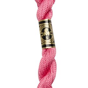 Fil Coton perlé n°5 DMC 899 Fard à joue rose - Univers Broderie