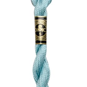Fil Coton perlé n°5 DMC 598 Lagune turquoise - Univers Broderie
