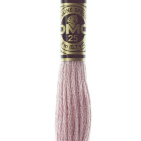 Fil à broder mouliné DMC coloris 778 Rose poivrée - Univers Broderie