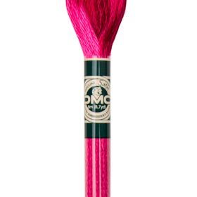 Fil à broder mouliné DMC Satin S601 Fuschia - Univers Broderie