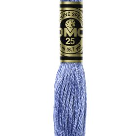 Fil à broder mouliné DMC coloris 334 Bleu Indigo clair - Univers Broderie