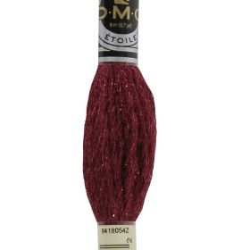 Fil DMC mouliné Étoile art.617 - C814 (bordeaux) - Univers Broderie